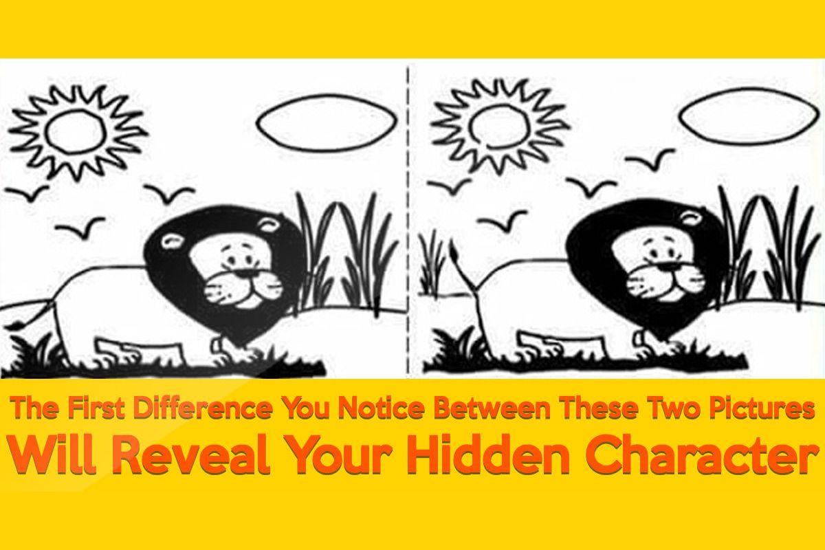 The First Difference You Notice Between These Two Pictures Will Reveal ...