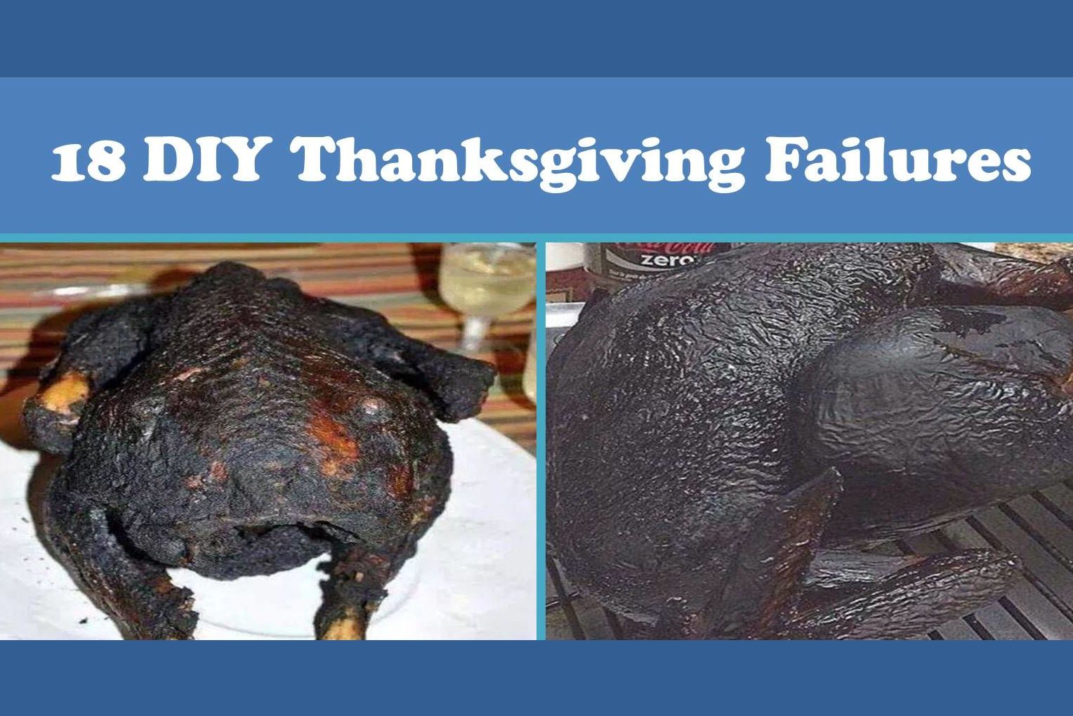 18 DIY Thanksgiving Fails