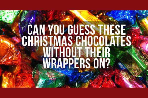 Christmas Chocolate Without Wrapper Quiz | The Cake Boutique
