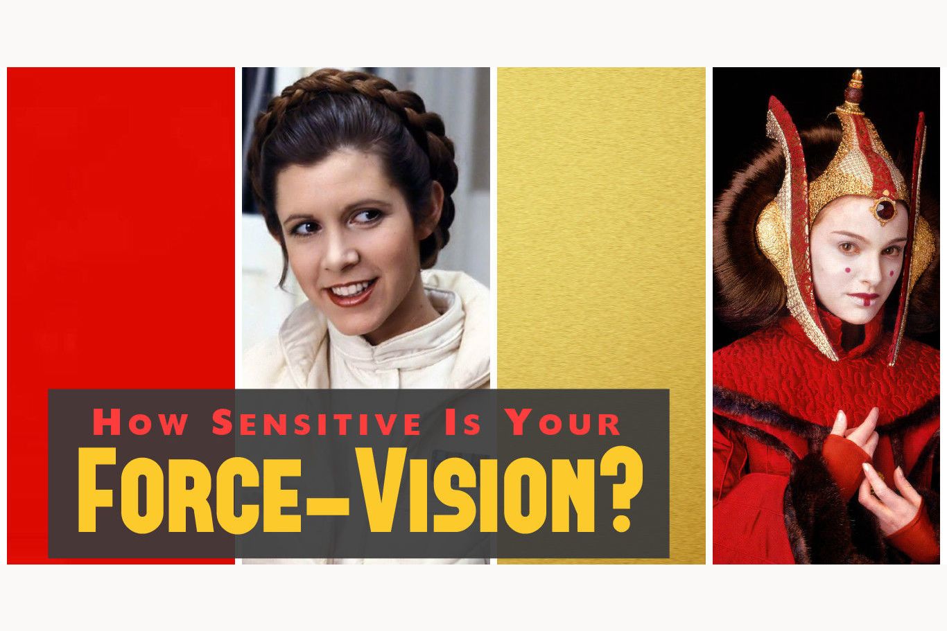 Is Your Vision Force-Sensitive? Identify The Star Wars Character Just ...