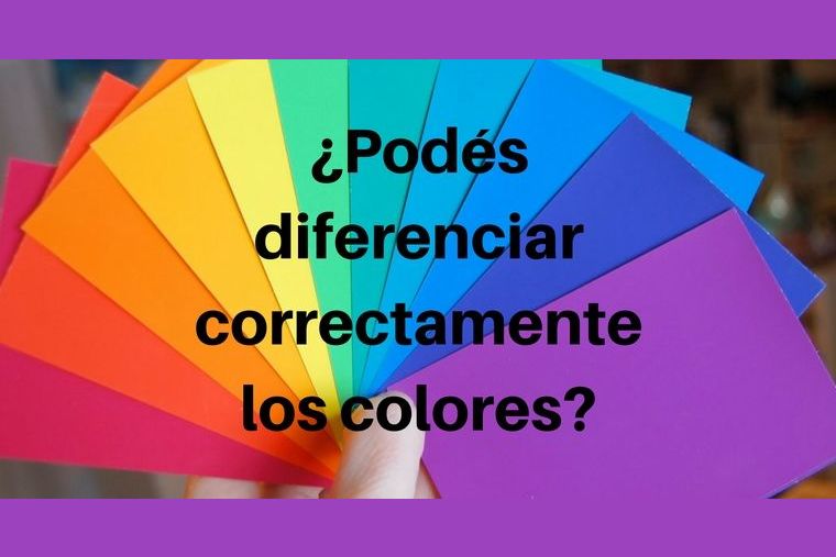 TEST: Pots identificar correctament els següents colors?