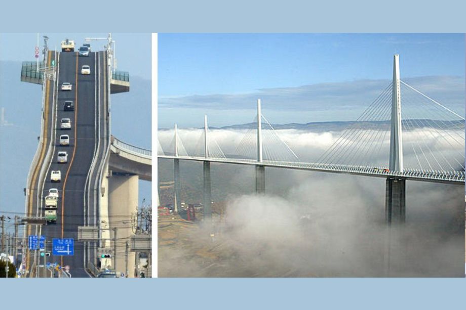 5 Bridges MUCH SCARIER to Drive Than the OBX Oregon Inlet Bridge