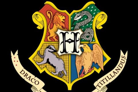 how to draw the harry potter house logos