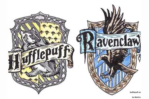 difference between hufflepuff and ravenclaw