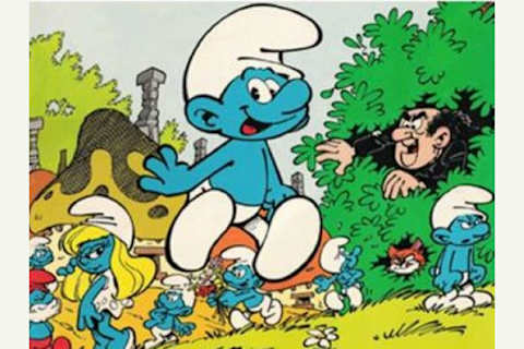smurfs hefty's rival