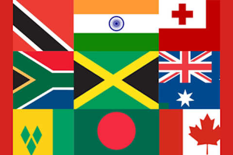 commonwealth flags with names