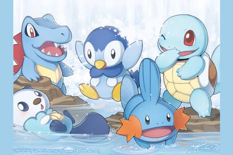 water pokémon starters