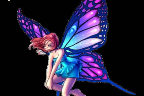 how to color fairy wings