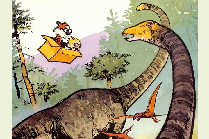 dinosaur caption writing