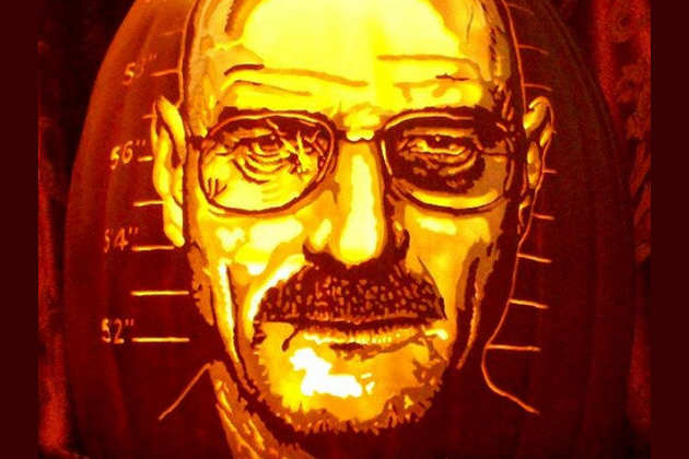 breaking bad pumpkin stencil