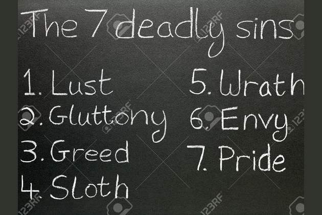 Which of the Seven Deadly Sins Are You.