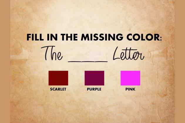 Can You Fill In The Missing Color In These 10 Beloved Book Titles?