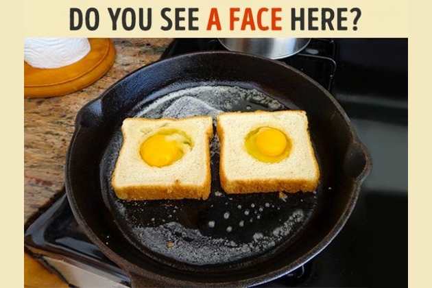 How often do you see faces in everyday objects?