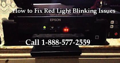 How to fix Epson Printer Red Light Blinking Issues?