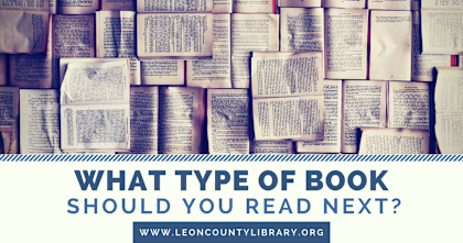 What type of book should you read next?