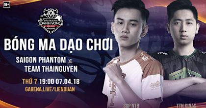Bình chọn đội tuyển giành chiến thắng trong cặp đấu giữa SaiGon Phantom và Team Thai Nguyen