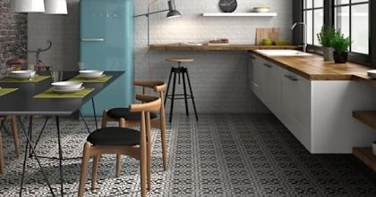 Five beautiful patterned kitchen floor tiles to inspire your kitchen ...