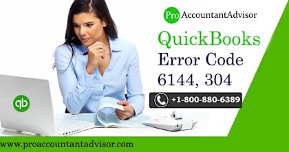 QuickBooks Error Code 6144, 304