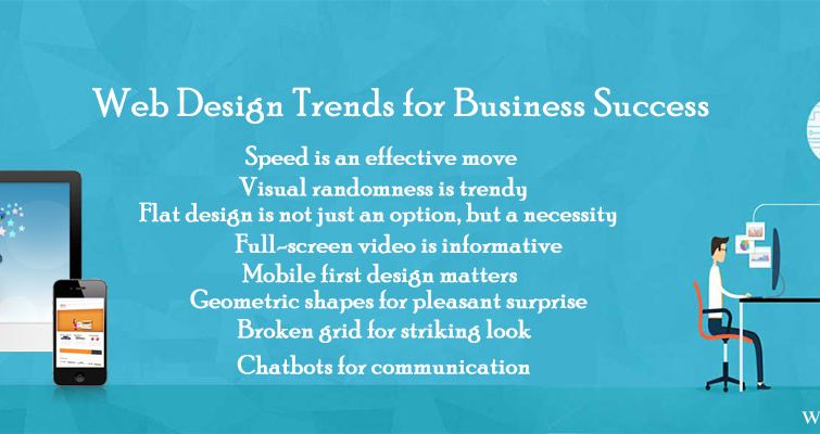 Top 8 web design trends for business success in 2019