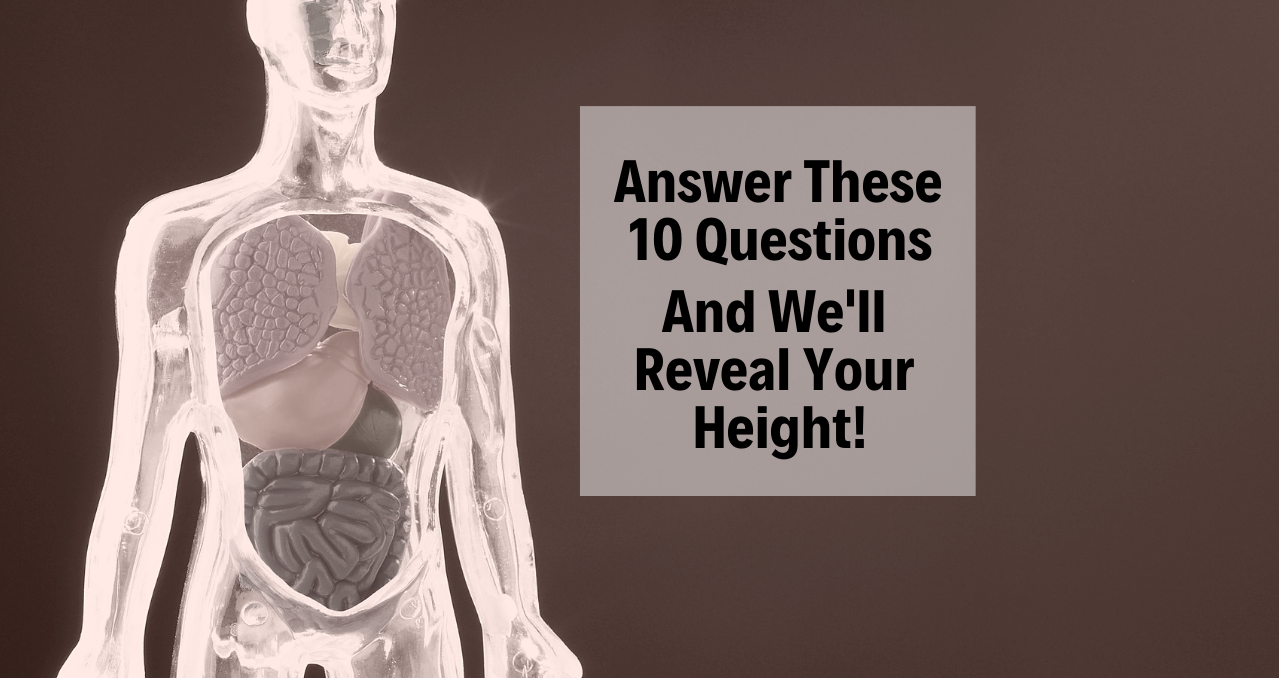 Answer These 10 Questions And We'll Reveal Your Height!