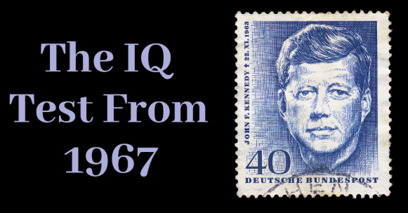 Nobody Can Score 10/10 In This IQ Test From 1967
