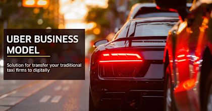 Uber Business Model : Solution for transfer your traditional taxi firms ...