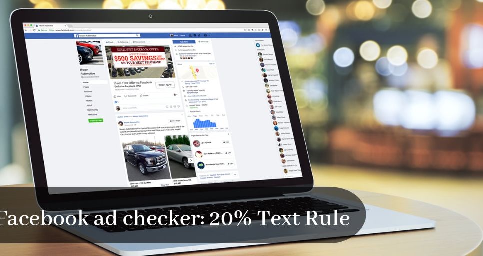 Facebook Ad Checker to Avoid 20% Text Rule