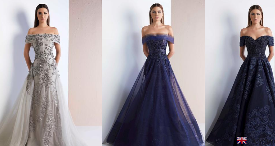 Designer evening dresses