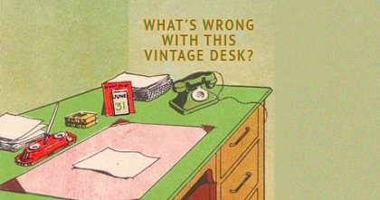 This Vintage Desk Riddle Will Determine If You Are A Workaholic