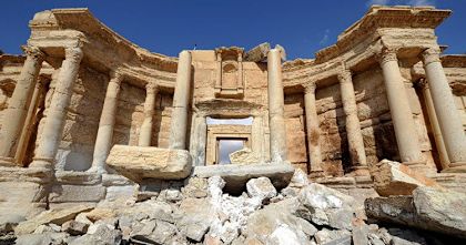 Palmira, antes y después del yugo del Estado Islámico