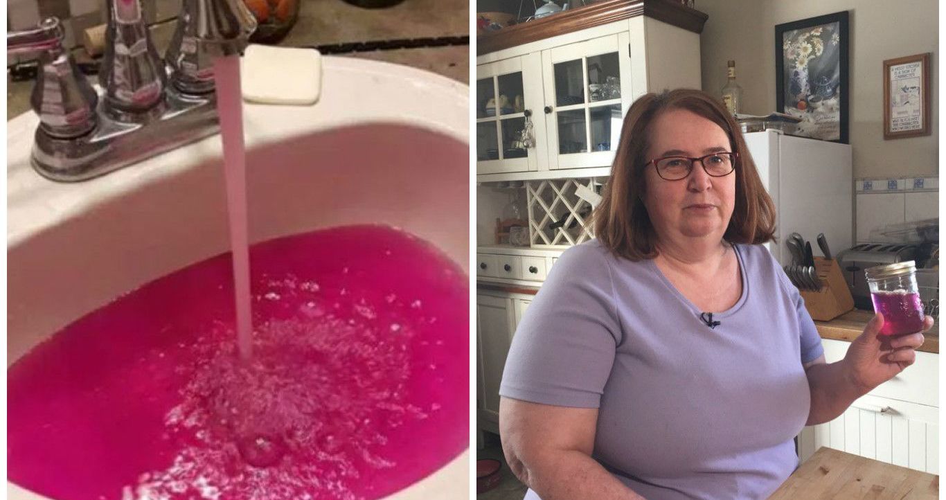 Canada Says This Town's Pink Water Is Safe To Drink, But Would You Try It?