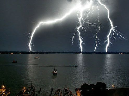 ¿Sabes la diferencia entre rayo, relámpago, trueno y centella?