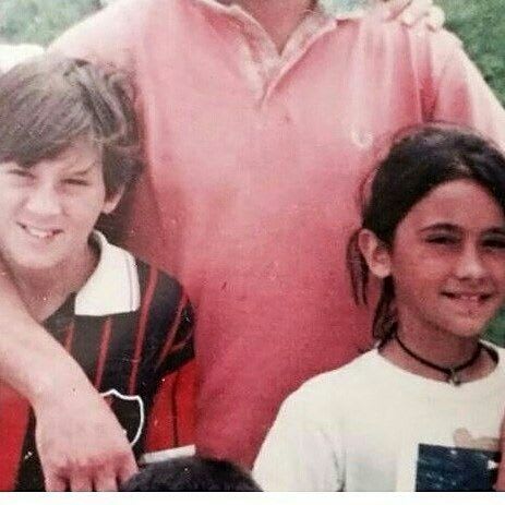 La historia de amor de Lionel Messi y Antonella Roccuzzo en fotos