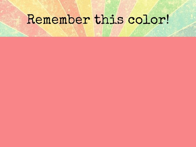 You Have A Photographic Memory If You Can Remember The Exact Shade Of ...