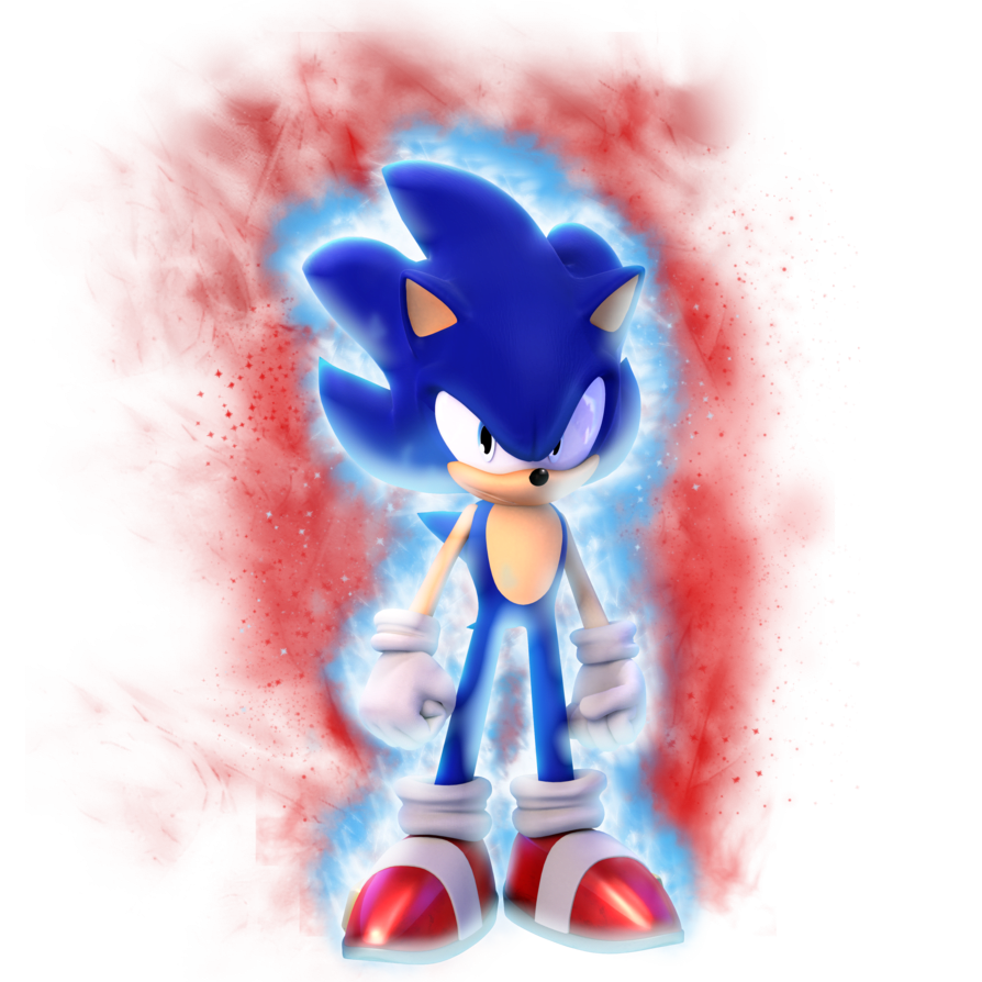 how to draw ultra instinct sonic